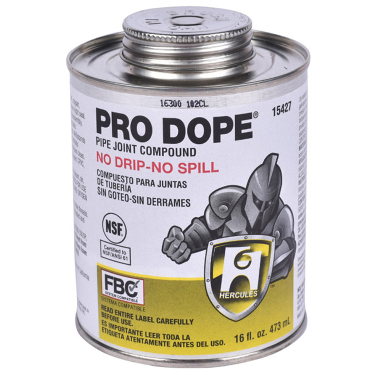 Hercules Pro Dope 16 oz. Bottle with Brush in Cap – KH Metals and Supply